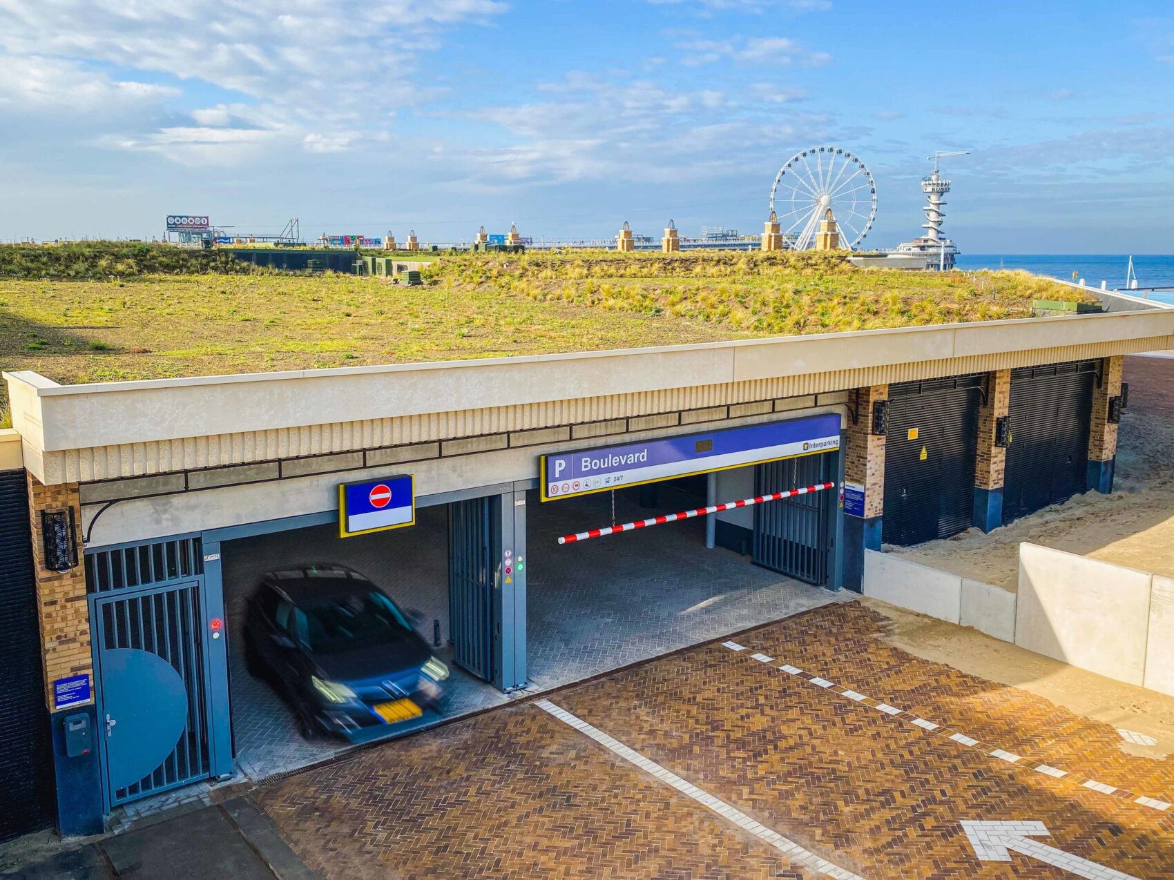 Speedgates aan het strand van Scheveningen - HTC